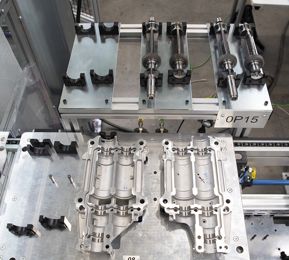 Optimized Assembly Line for Compensation Shaft Modules | Gaind