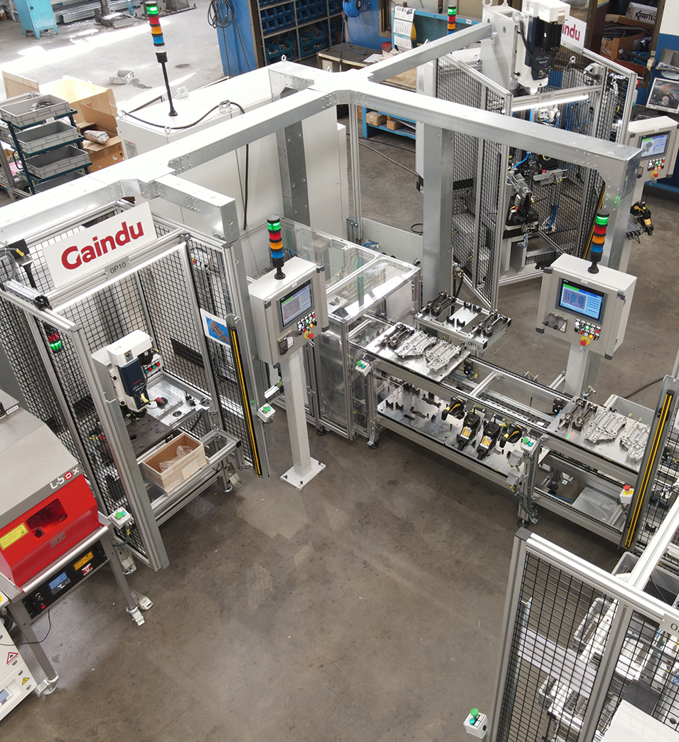 Optimized Assembly Line for Compensation Shaft Modules | Gaind